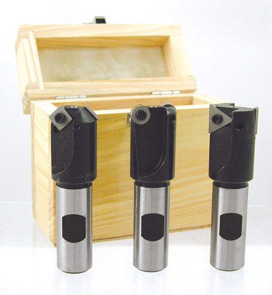 506-031 3 pc. Little Hogger Mill Set 1" dia. x 3/4" Shank 2 Flute | 506 ...