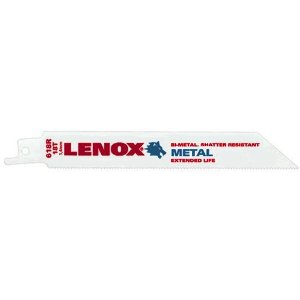 Lenox 6" x 18 TPI BI-Metal Reciprocating Blade Made in U.S.A. | 618R ...